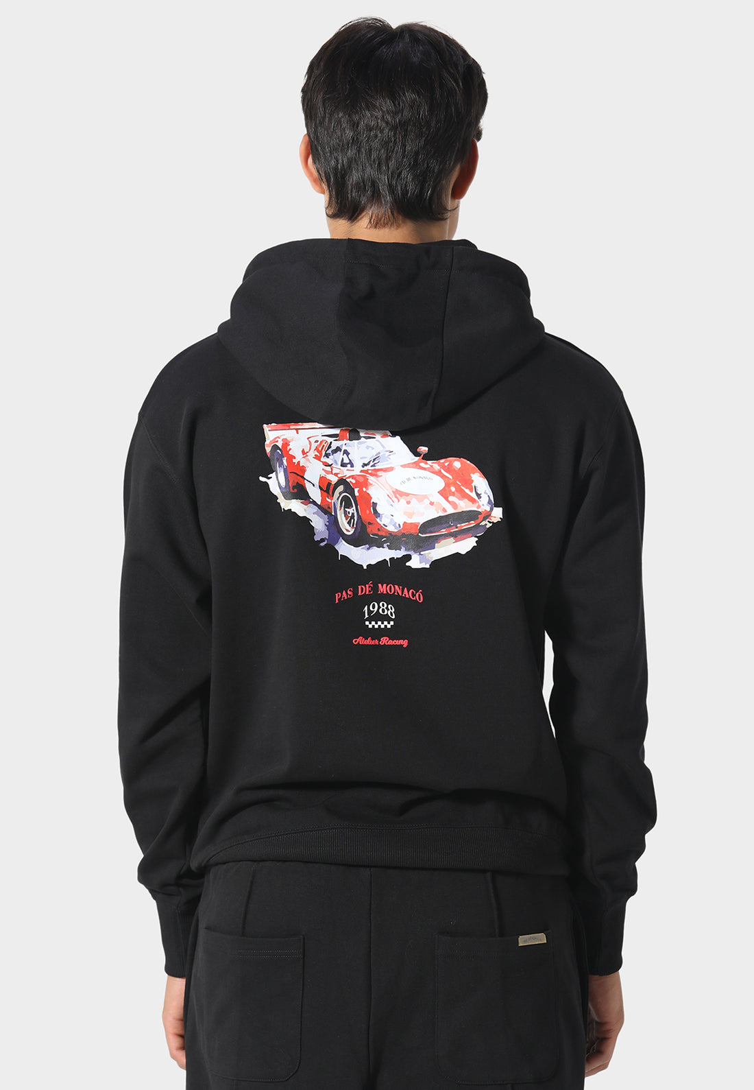Speedster Black Hoodie – PAS DE MONACO